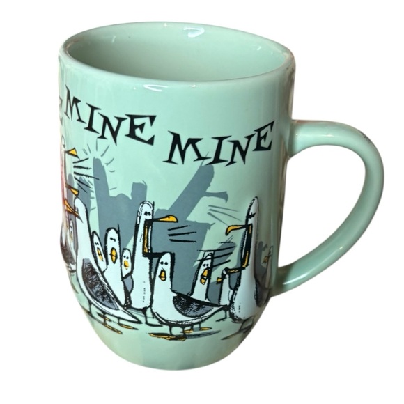 Disney | Dining | Finding Nemo Disney Mint Green Seagull Mug | Poshmark